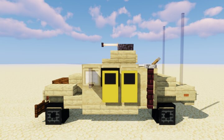 Humvee Minecraft Map