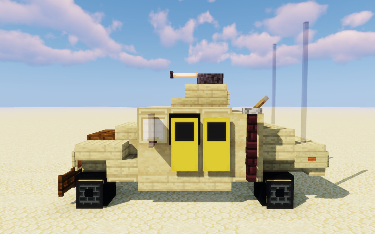 Humvee Minecraft Map