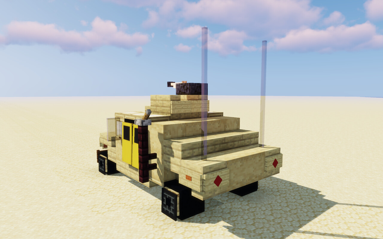 Humvee Minecraft Map