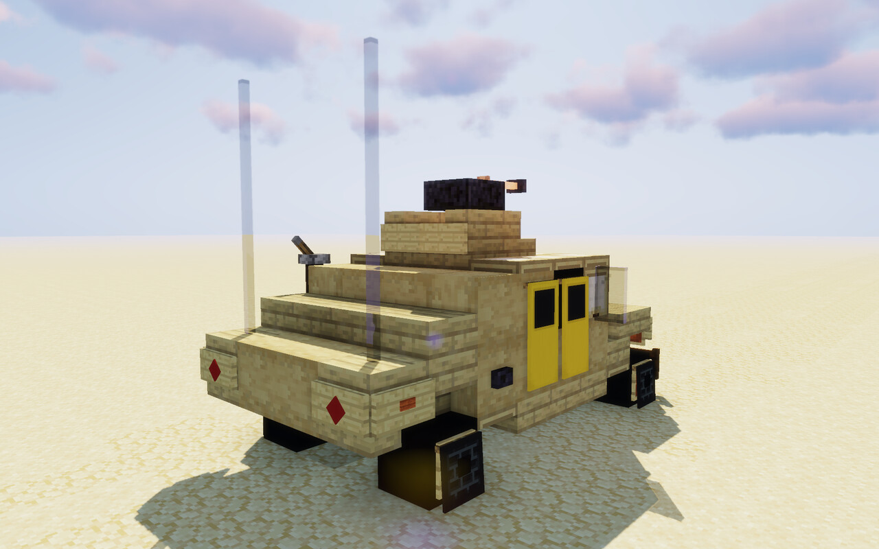 Humvee Minecraft Map