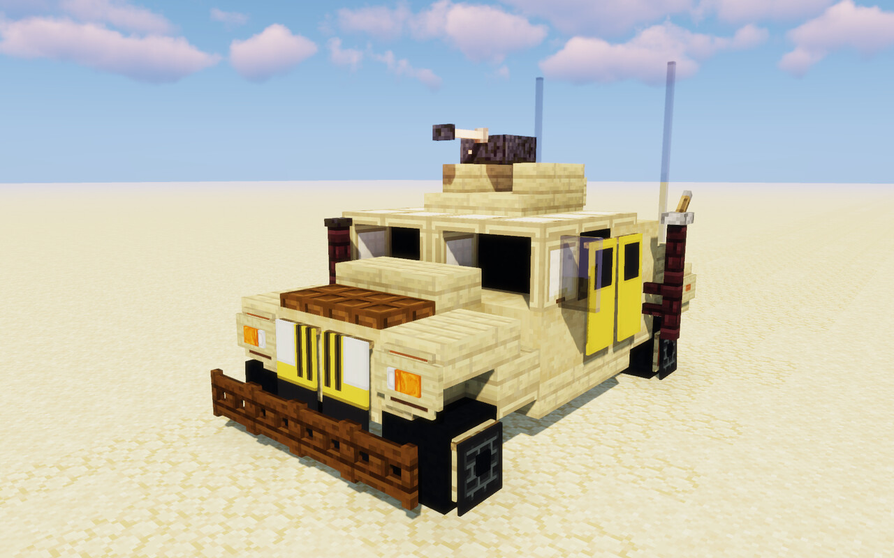 Humvee Minecraft Map