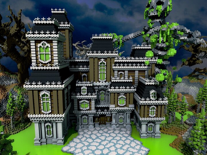 Spooky Hub Minecraft Map