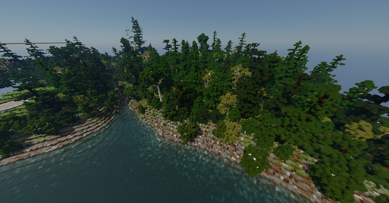 Forest of the Rock river, Saineterre Minecraft Map