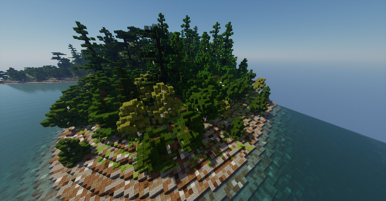 Forest of the Rock river, Saineterre Minecraft Map