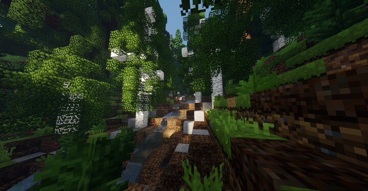 Forest of the Rock river, Saineterre Minecraft Map