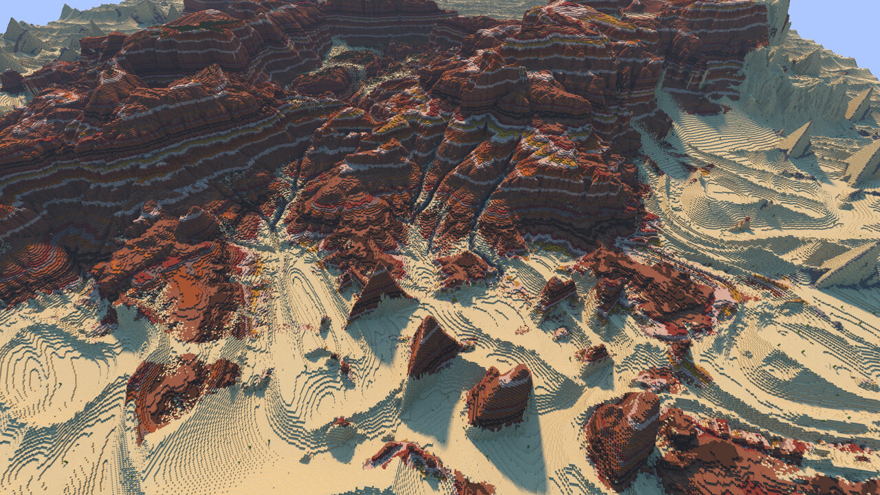 🏜️🌍 Stratyrosion - A Desert Mesa Terrain (2k, JAVA, Prototype ...