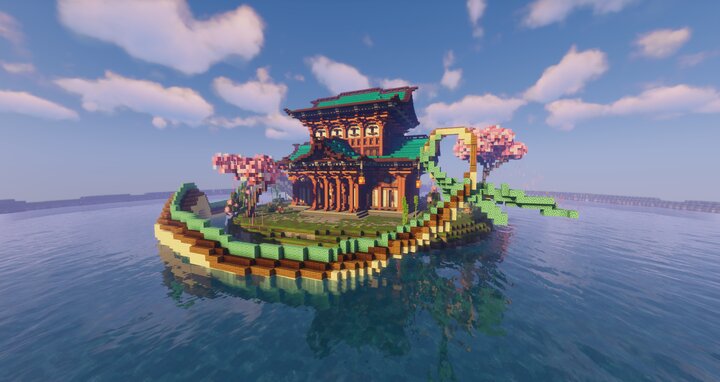 Dragon's Temple Minecraft Map