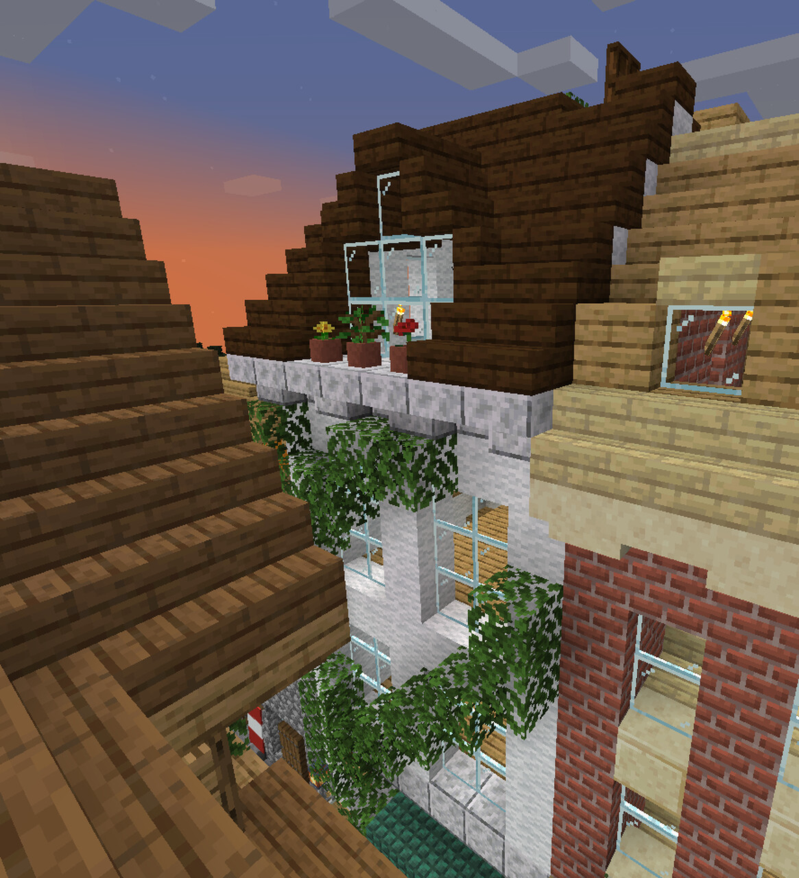 Ivy on White Minecraft Map