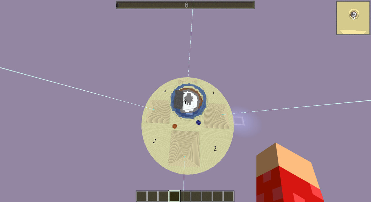 Ender Pyramid Land Minecraft Map