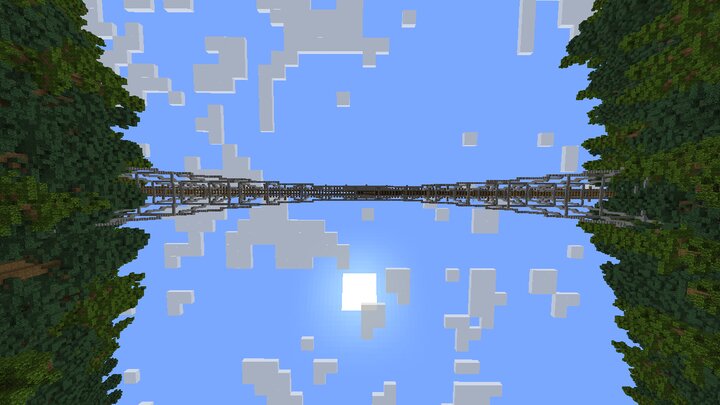 Vance Creek Steel Bridge Minecraft Map