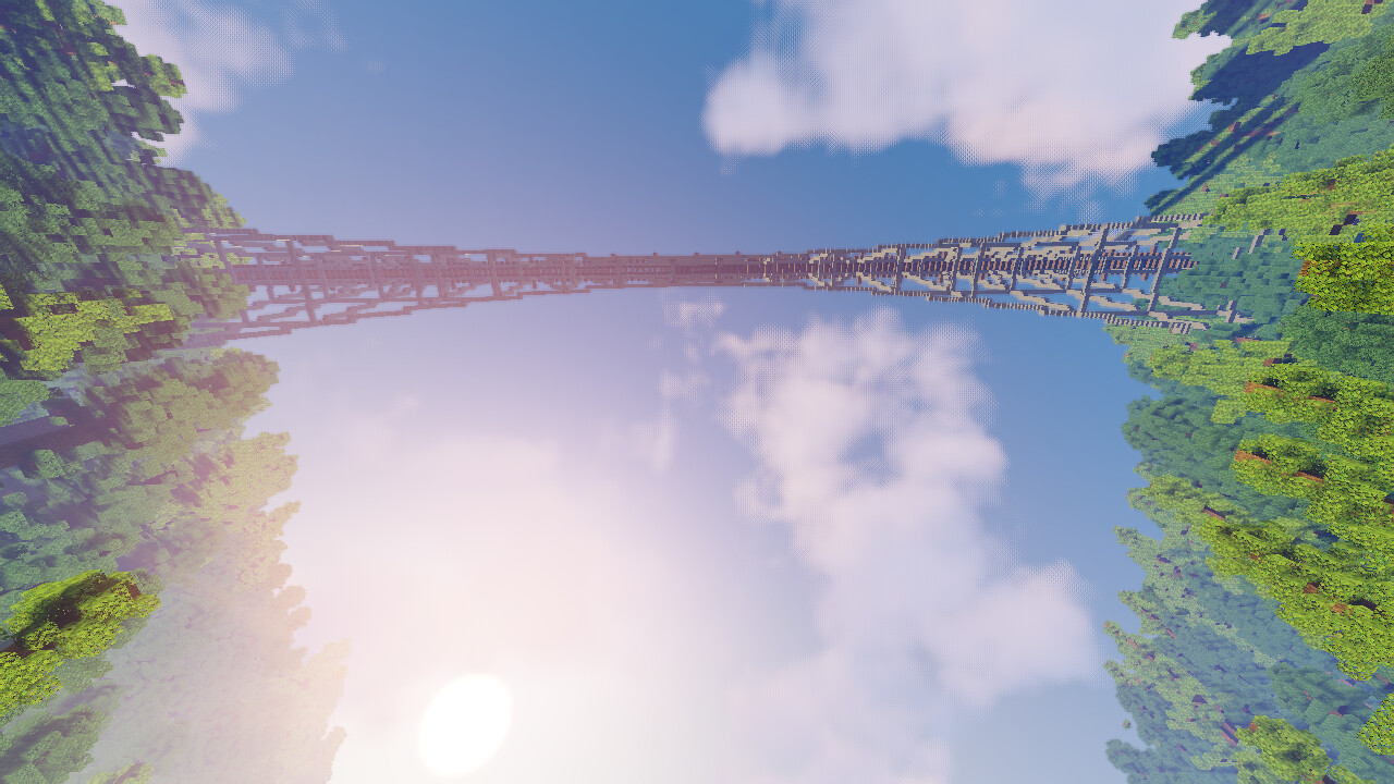 Vance Creek Steel Bridge Minecraft Map