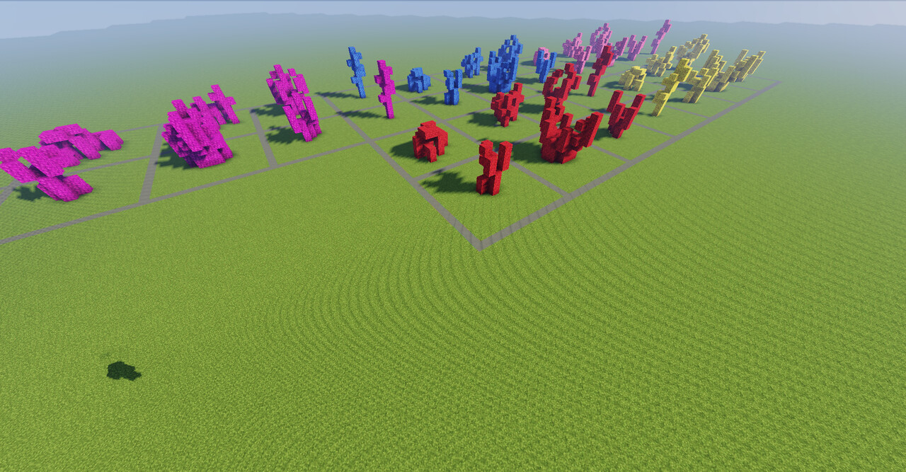 Super simple coral schematic pack Minecraft Map