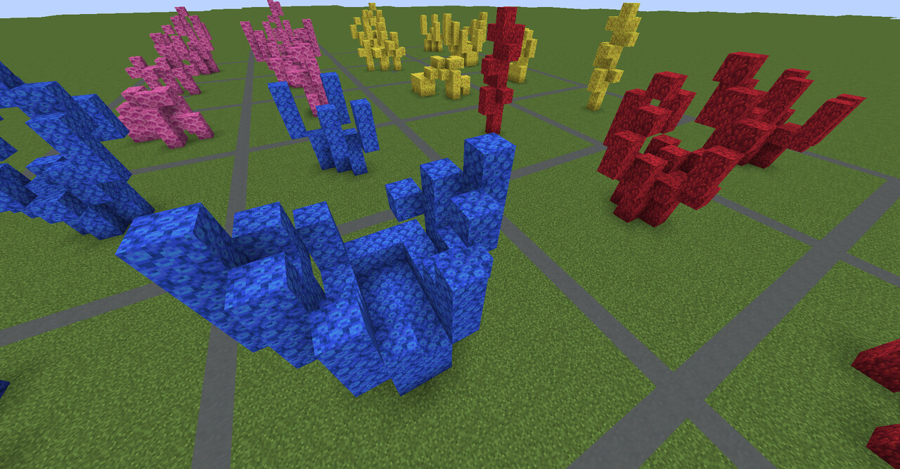 Super simple coral schematic pack Minecraft Map