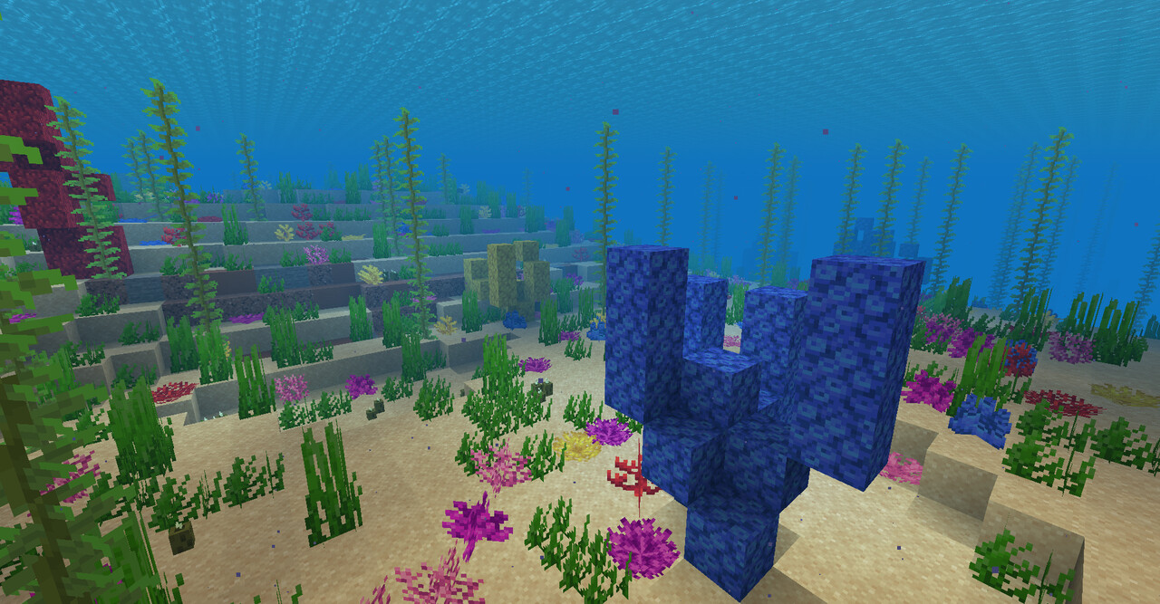 Super simple coral schematic pack Minecraft Map