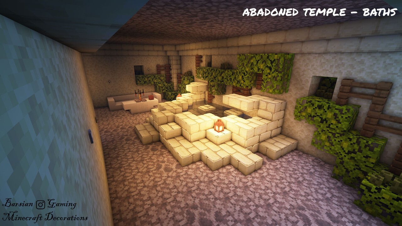 Abadoned Temple Minecraft Map
