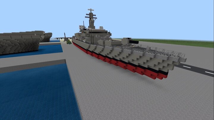 HMS Montrose (Type 23 Frigate) 1:1 Scale Minecraft Map
