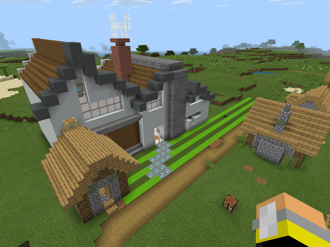 Modern style house Minecraft Map