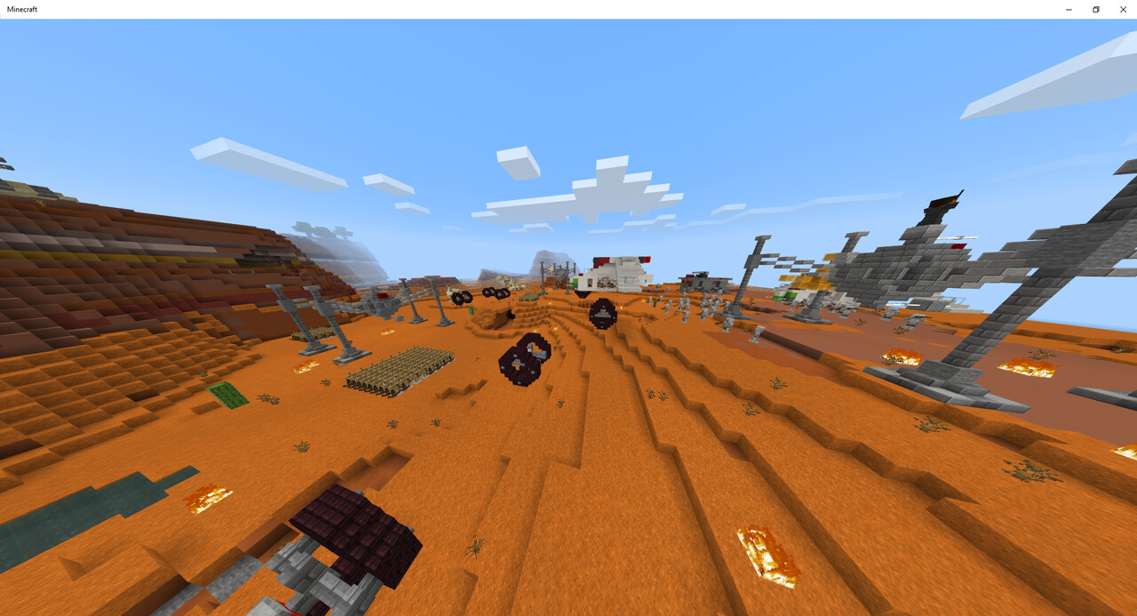 Gamer Tomo's Bedrock Star Wars Realm Minecraft Map