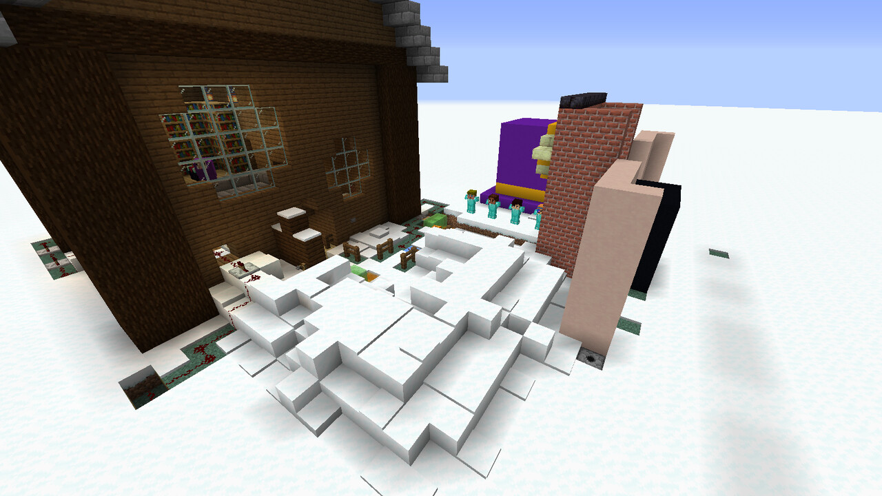 My Failboat Snow Golem Machine Minecraft Map