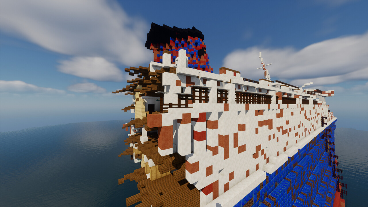 Ss American Star wreck 2004 Minecraft Map
