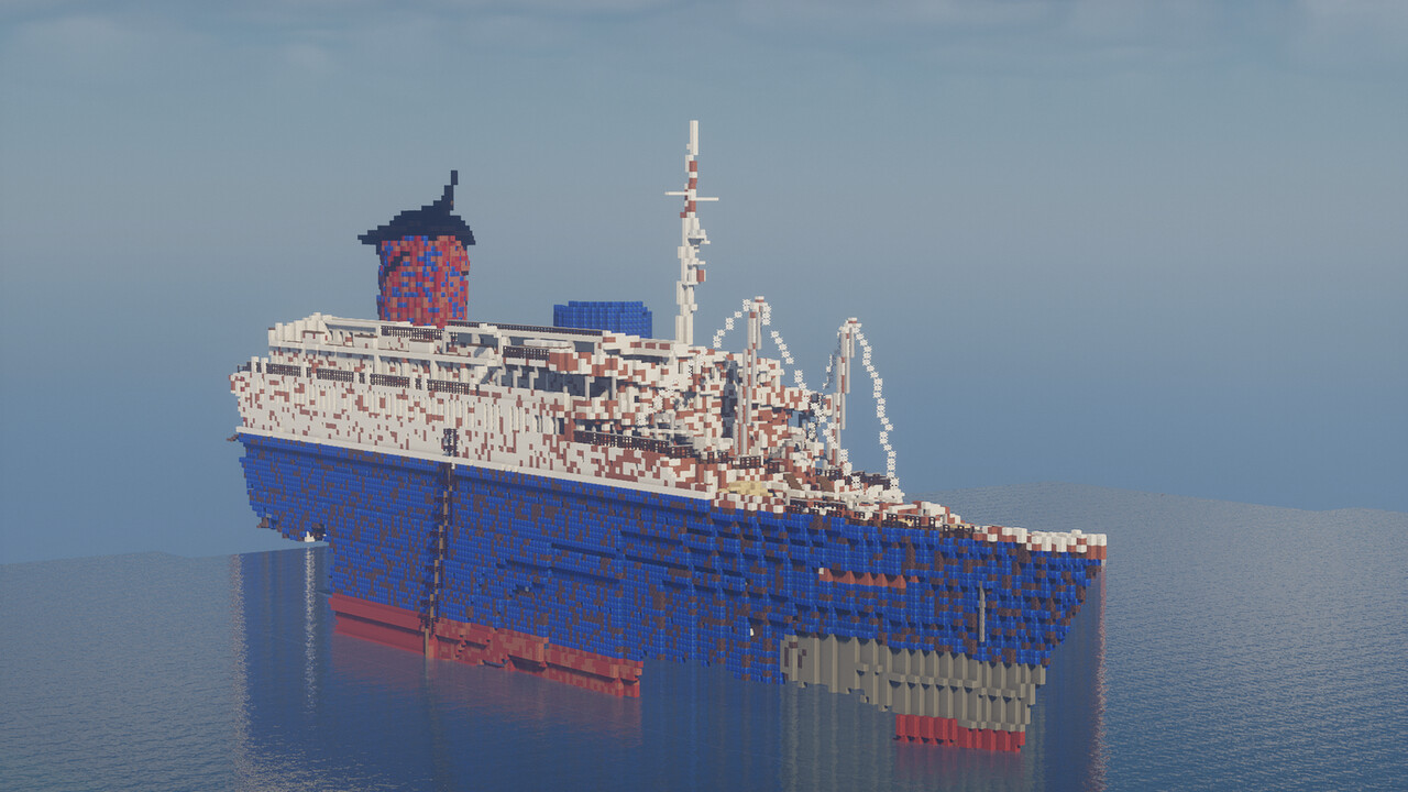 Ss American Star wreck 2004 Minecraft Map