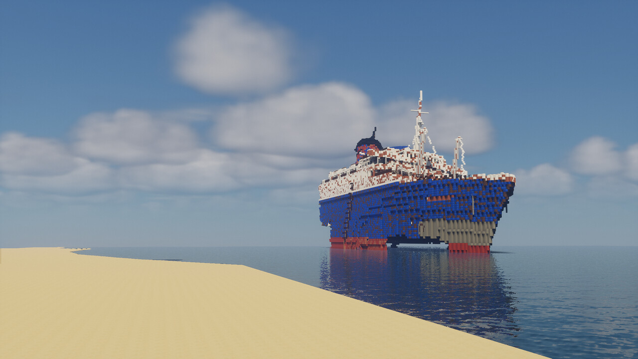 Ss American Star wreck 2004 Minecraft Map