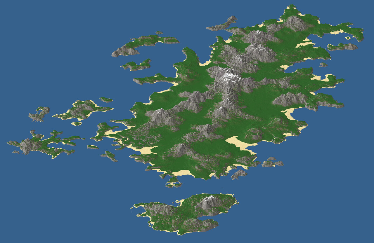 Pataria: Blank Map Download Minecraft Map