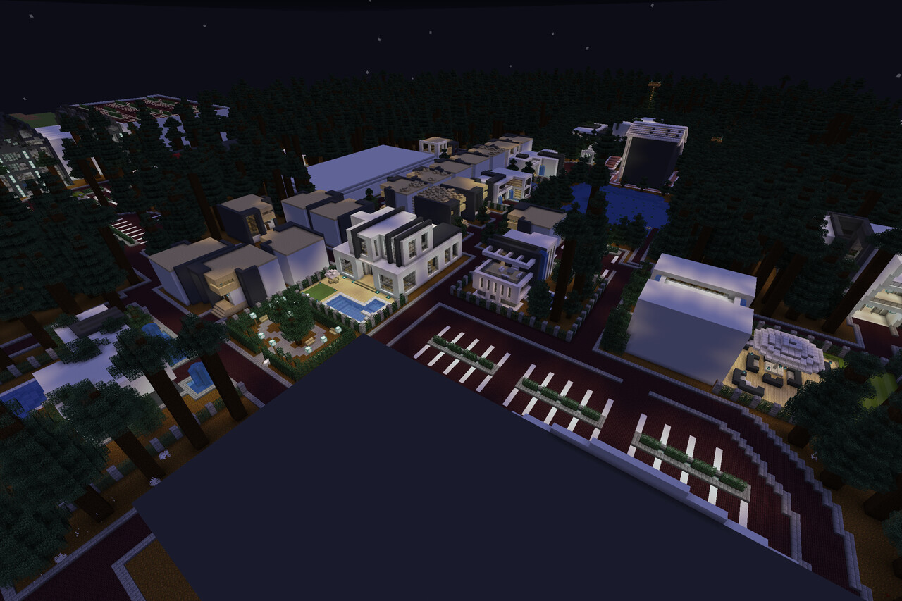 Modern Town / City - download coming soon Minecraft Map