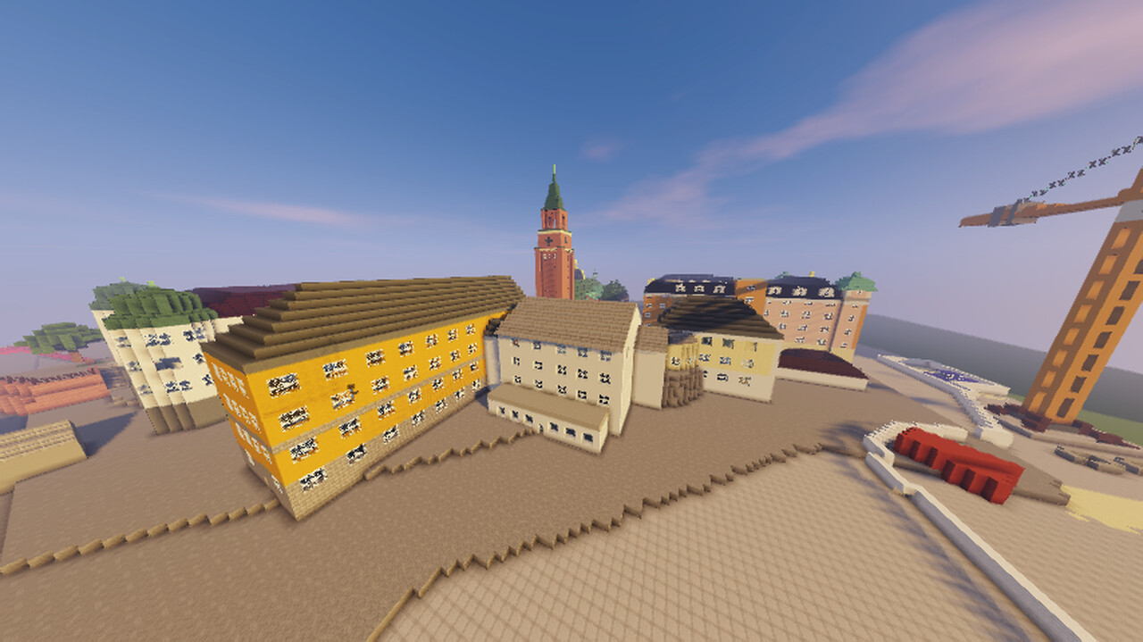 Minecraft Stockholm (Riddarholmen & Gamla Stan) Minecraft Map