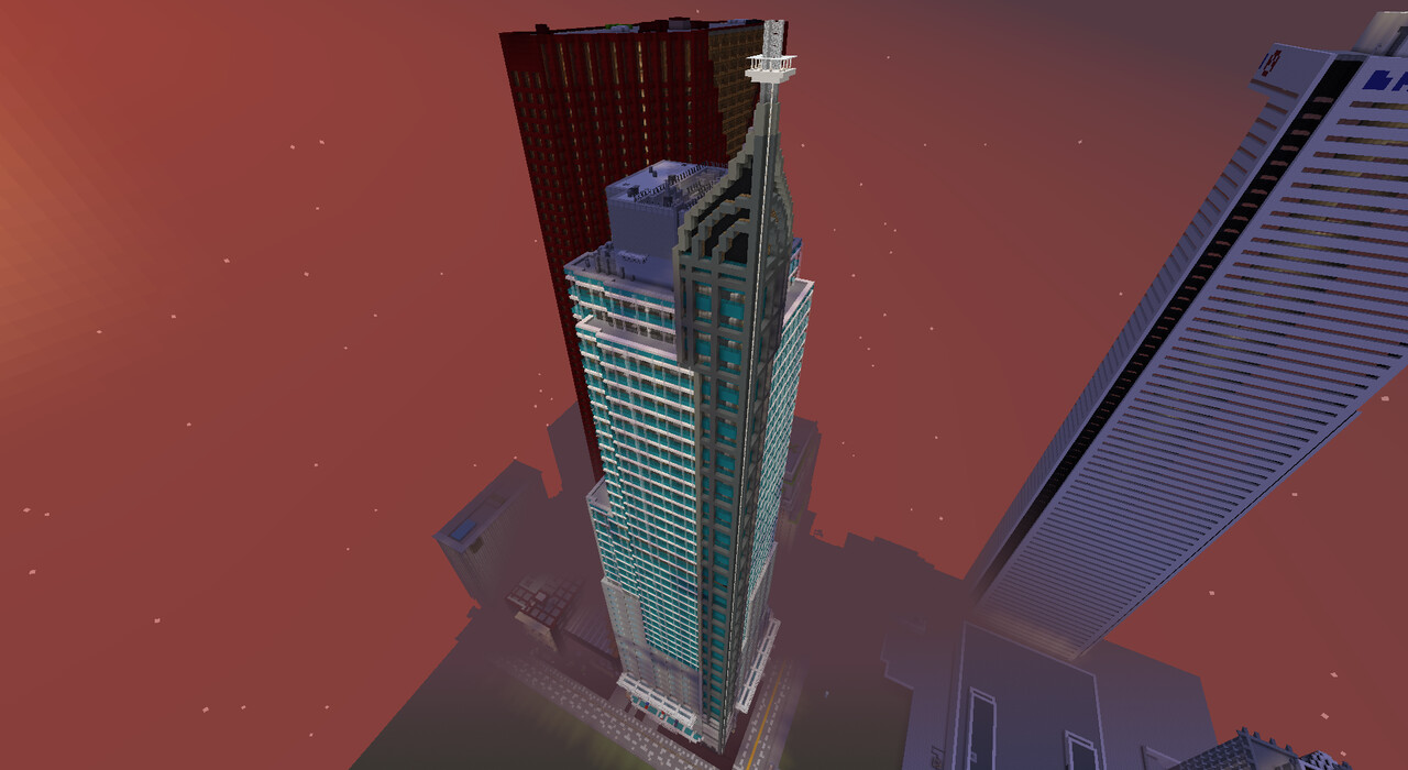 Trump Hotel Tower / St. Regis, Toronto Minecraft Map