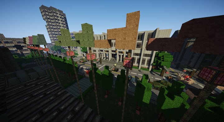 Decicraft: Greenfield Decimation map Minecraft Map