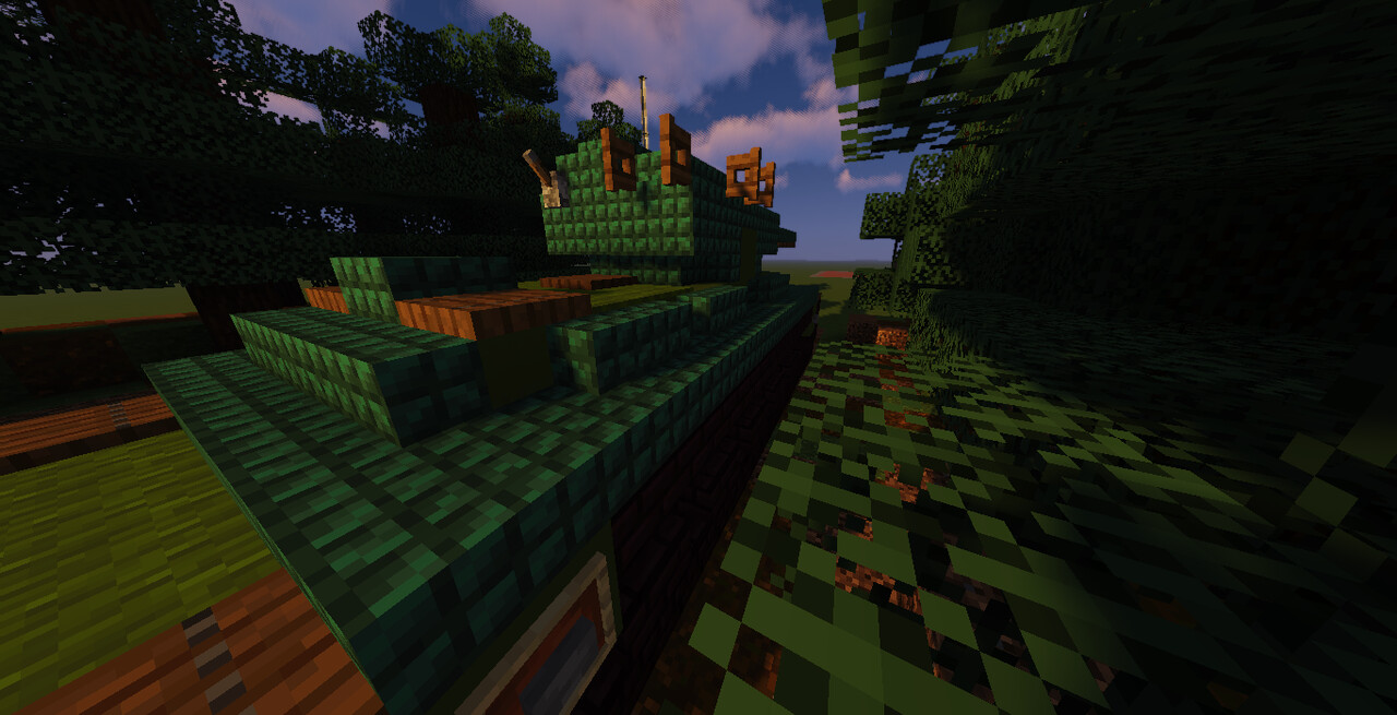 IS-2 Schematic (1:1) Minecraft Map