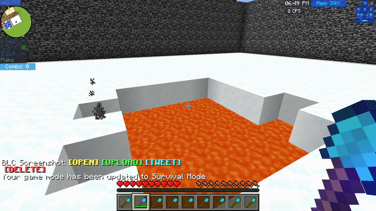 Multiplayer PVP Minecraft Map