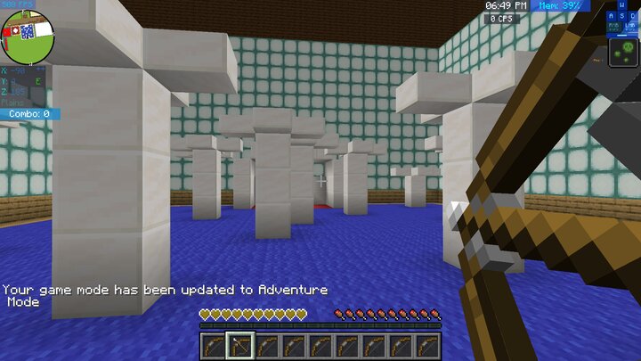 Multiplayer PVP Minecraft Map