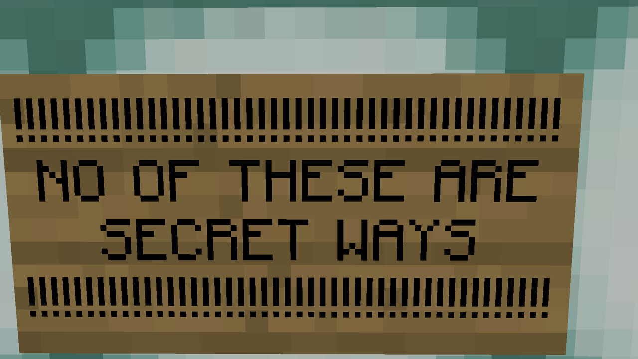 Blue base Minecraft Map