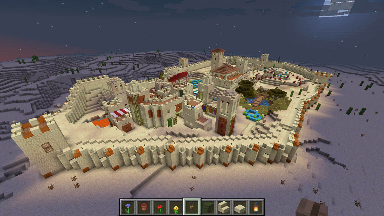 Desert town Minecraft Map