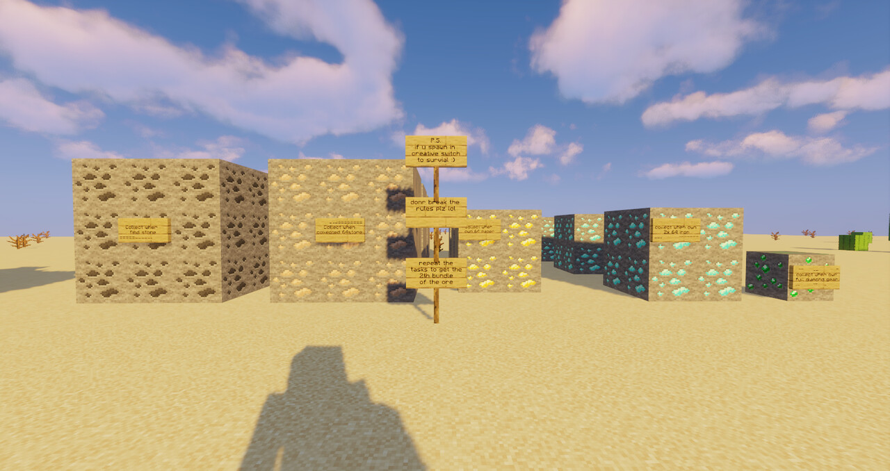 Oasis survival Minecraft Map