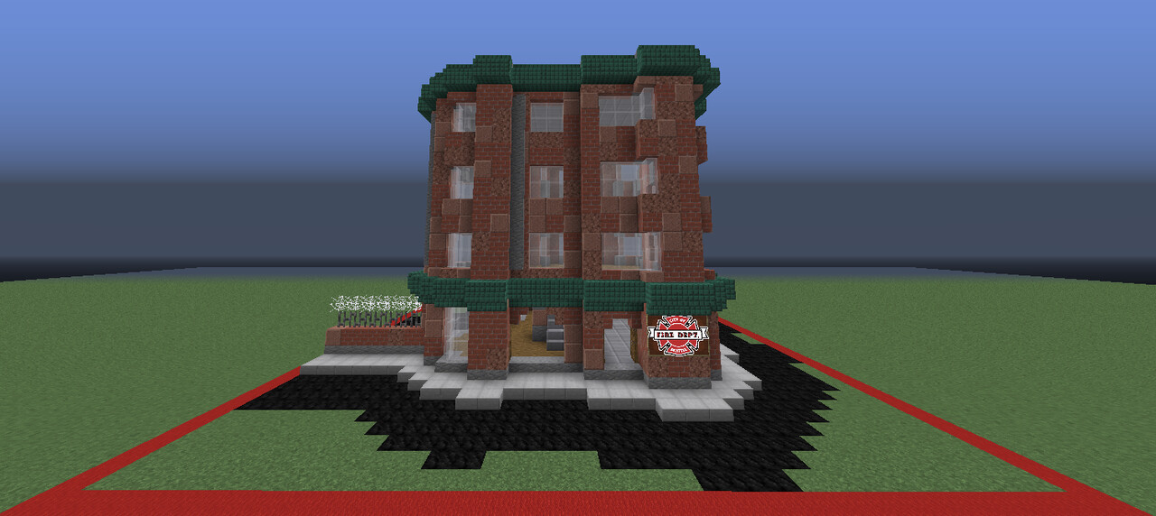 Netpex-Firehouse_V2.0 **No interior** Minecraft Map
