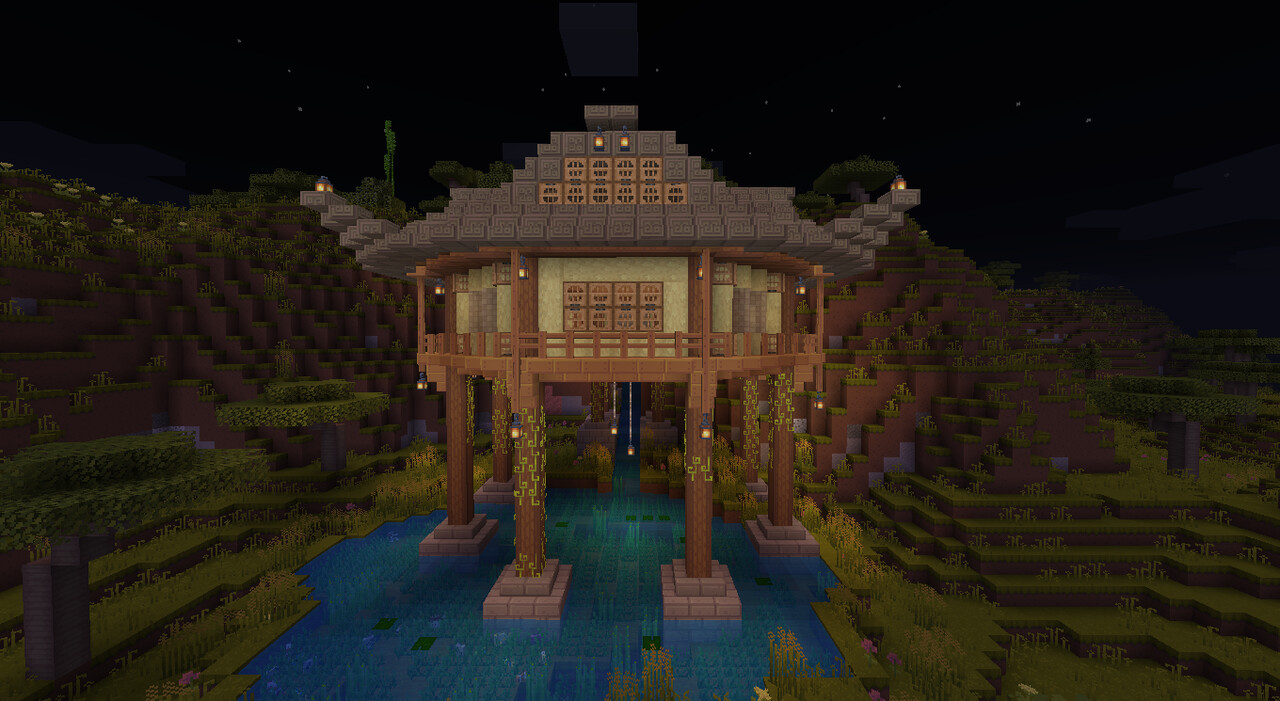 Pond Hanok Minecraft Map