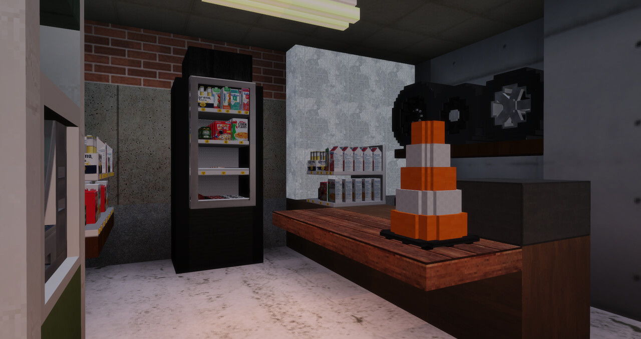 Mechanic shop | TRS Minecraft Map