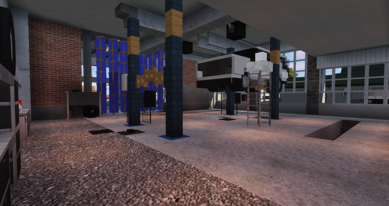 Mechanic shop | TRS Minecraft Map