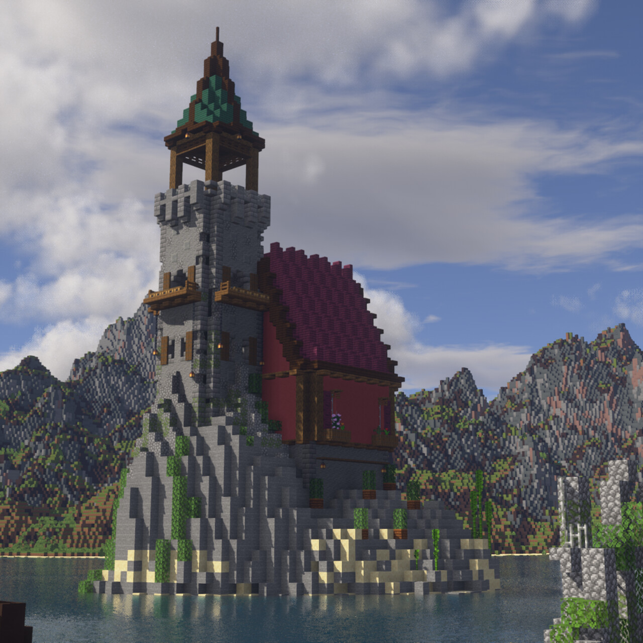 Medieval Lighthouse Minecraft Map