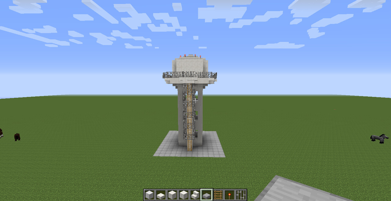 [MC-1.7.10] Quartz District Water Tower Minecraft Map