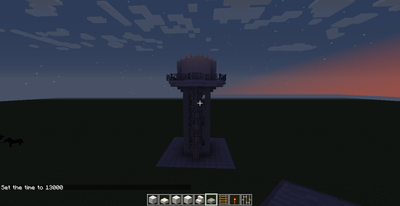 [MC-1.7.10] Quartz District Water Tower Minecraft Map