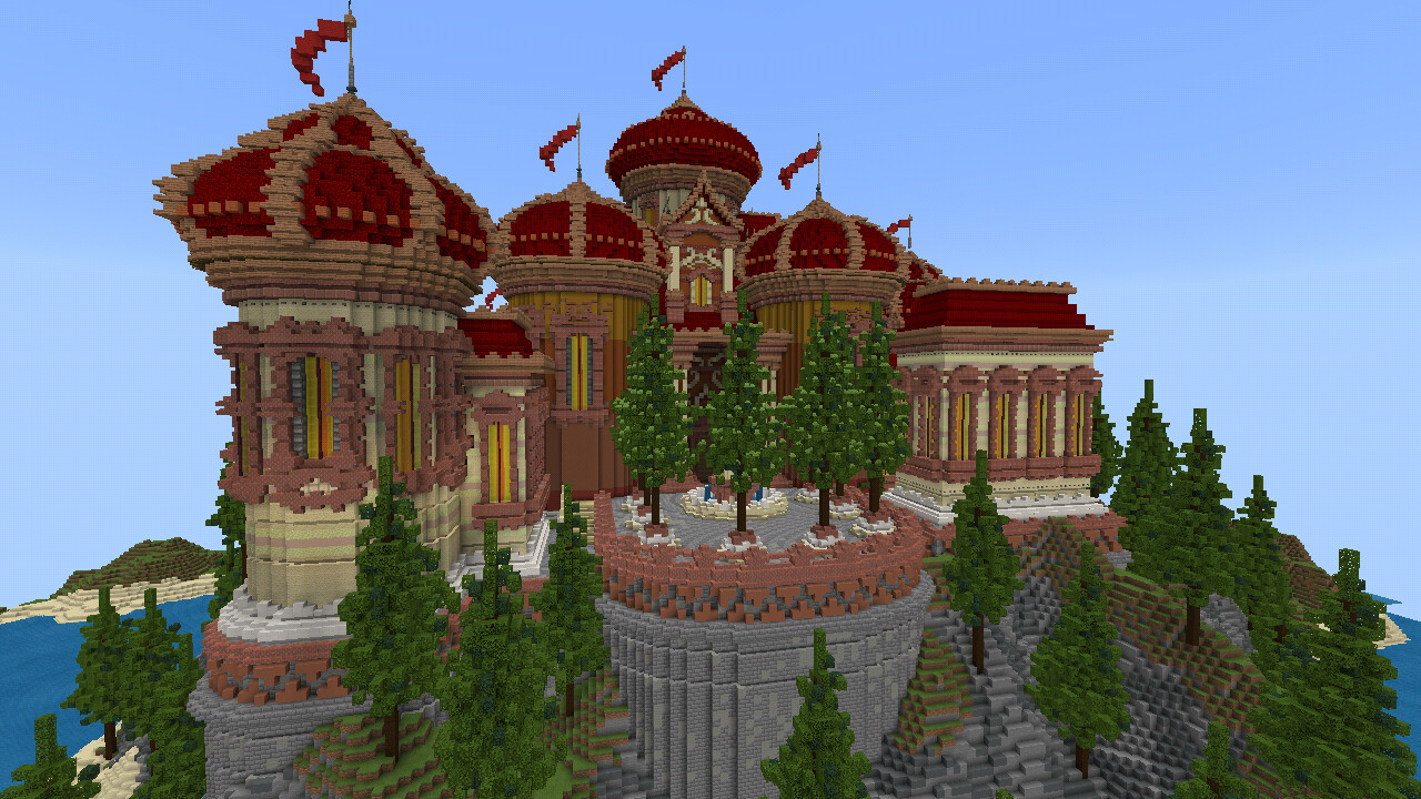 Minecraft Build "Reino De Fuego" Minecraft Map