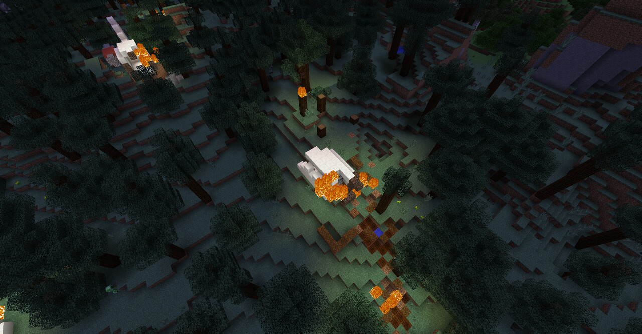 airplane survival Minecraft Map