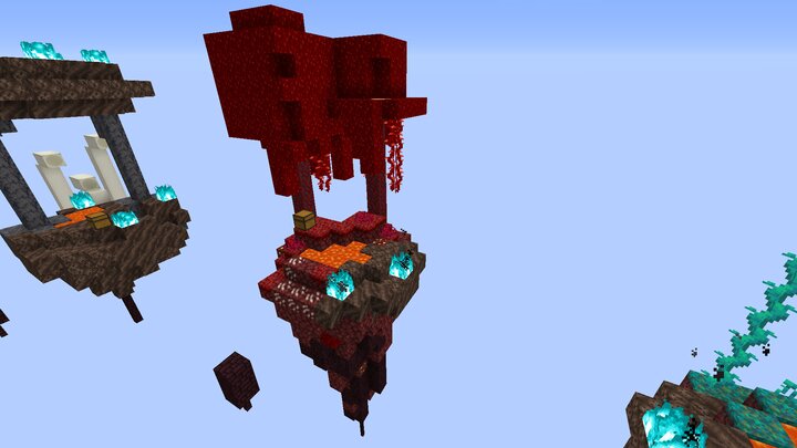 Better Cubecraft Skywars Nether map 1.16 Minecraft Map