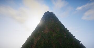 Volcano Minecraft Maps with Downloadable Schematic for Java Edition
