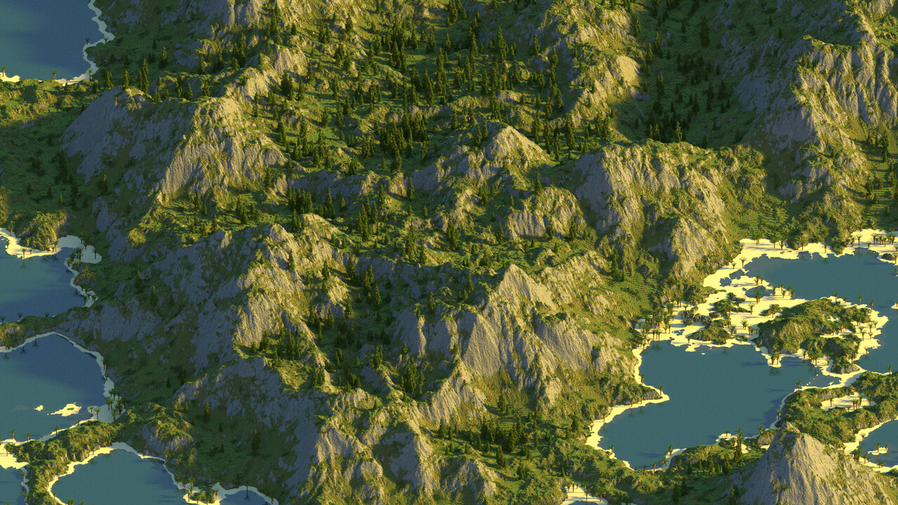 2K Mtns. Minecraft Map
