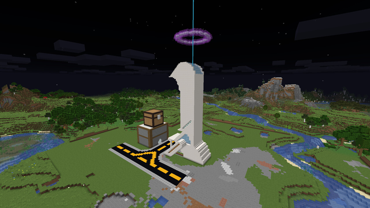 Neon City Minecraft Map